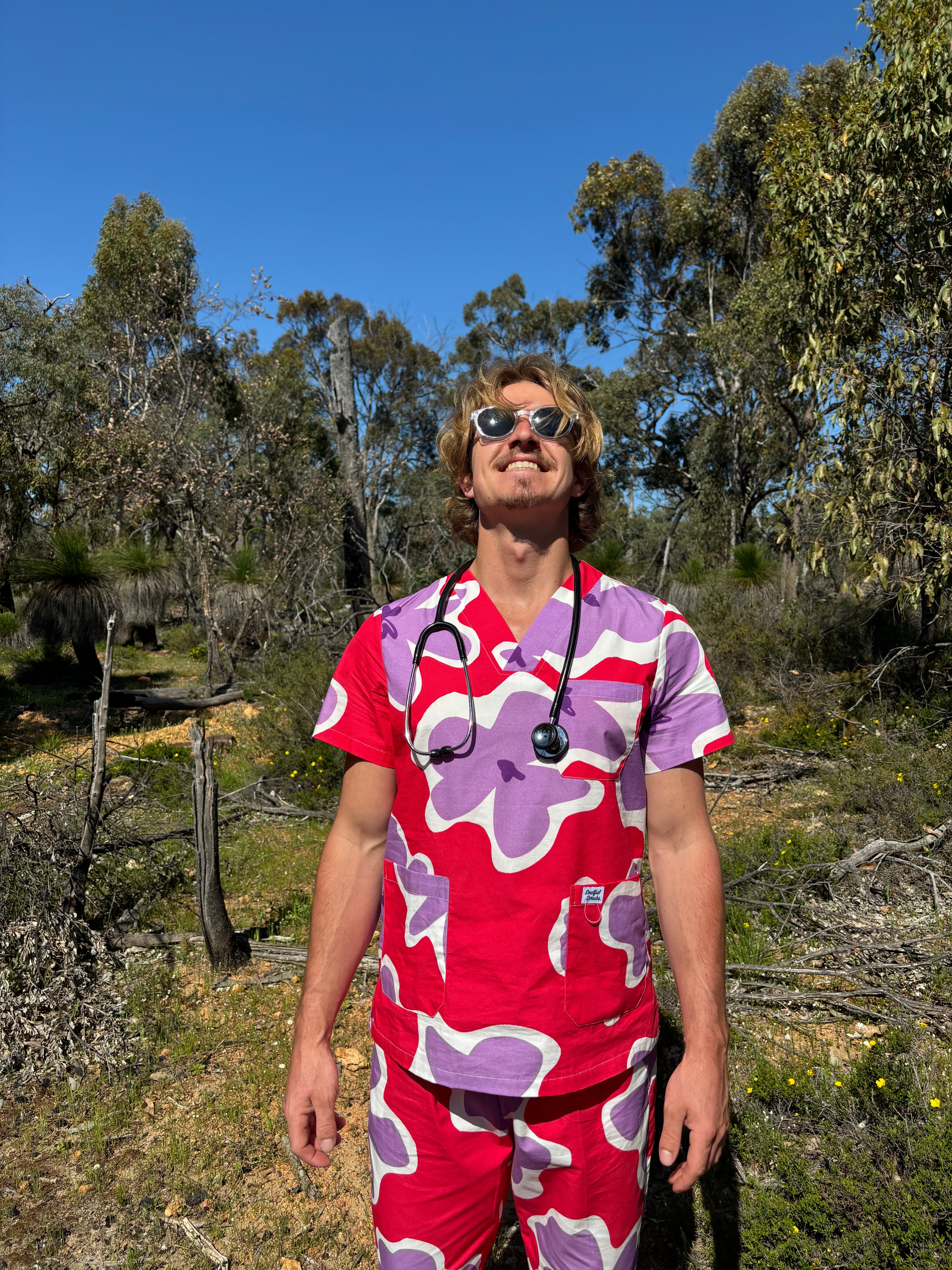 Soulful Scrubs | Vibrant Colourful Nursing Scrubs to Brighten Care