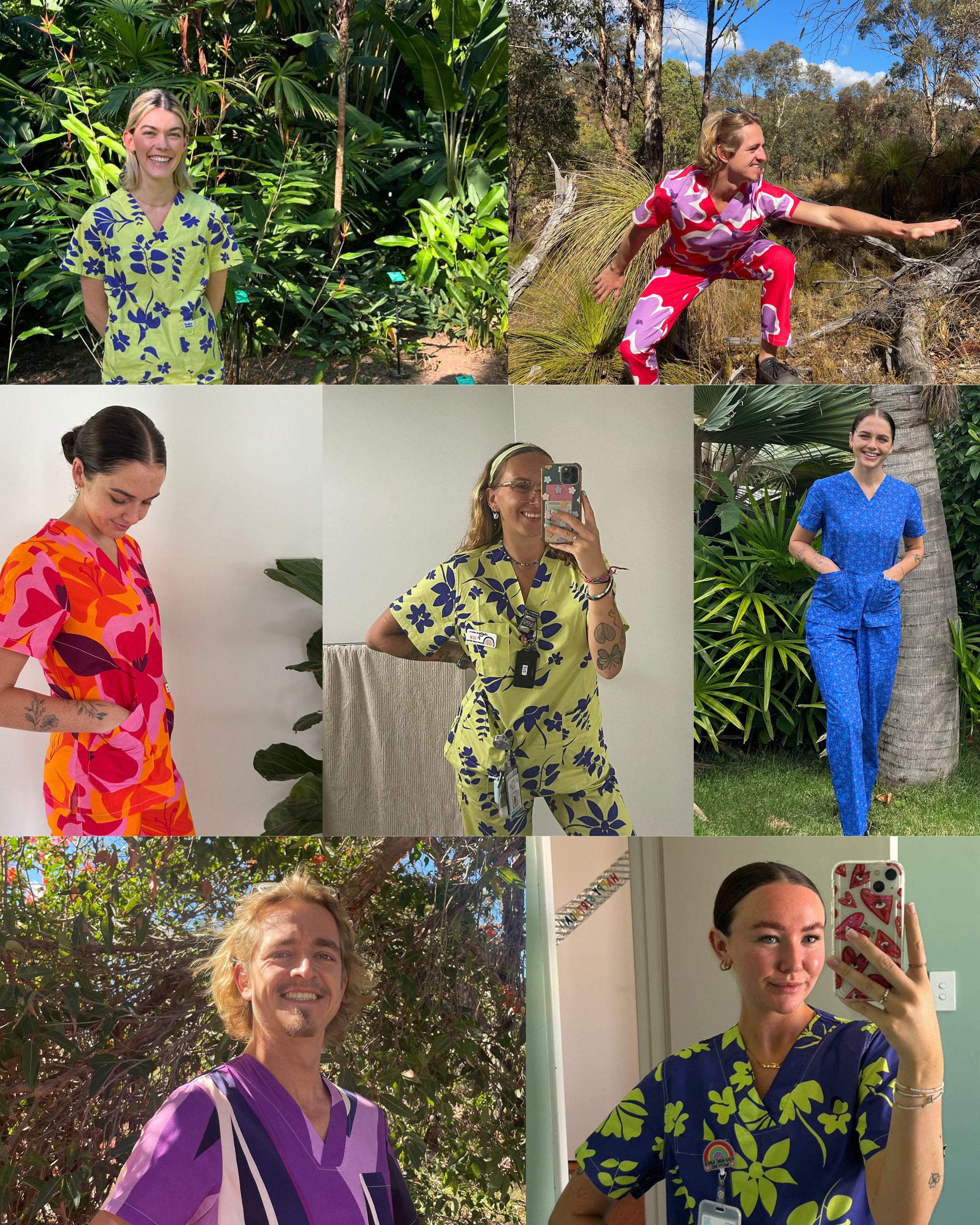 Soulful Scrubs | Vibrant Colourful Nursing Scrubs to Brighten Care